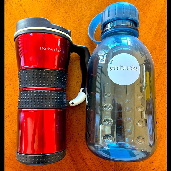 Starbucks | Kitchen | Starbucks Bundle Large And Smaller Containers ...